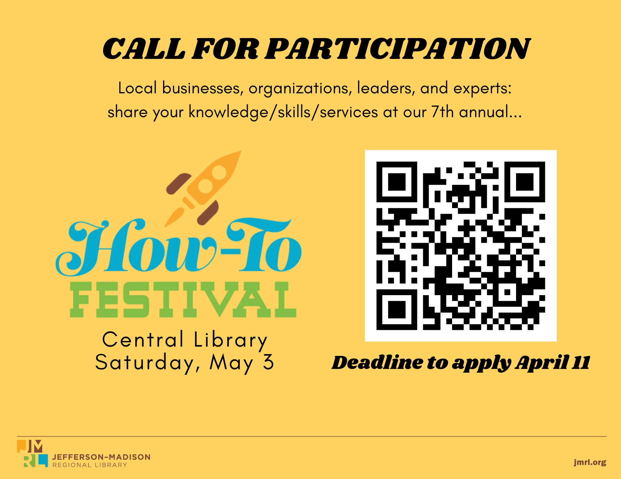 How-To Festival Call for Participation – grow. learn. connect. blog.